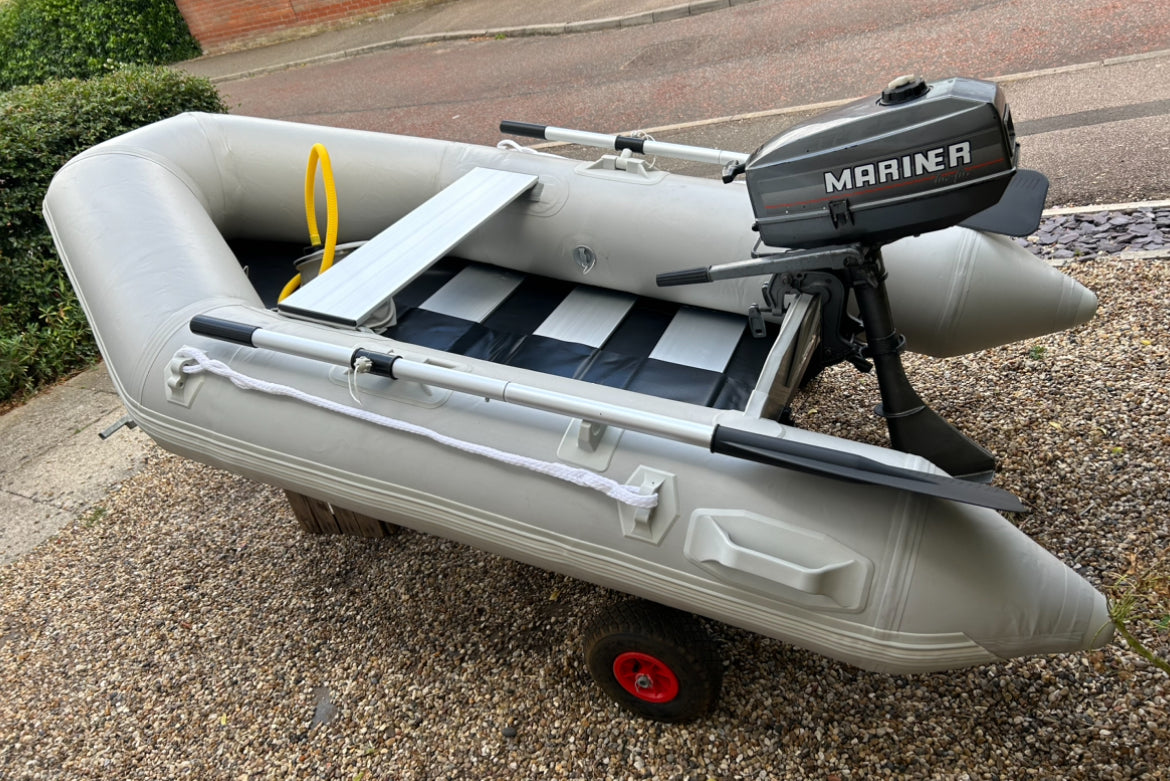 Inflatable Dinghy 230 with Mariner 2.5hp – Sailing-Matters