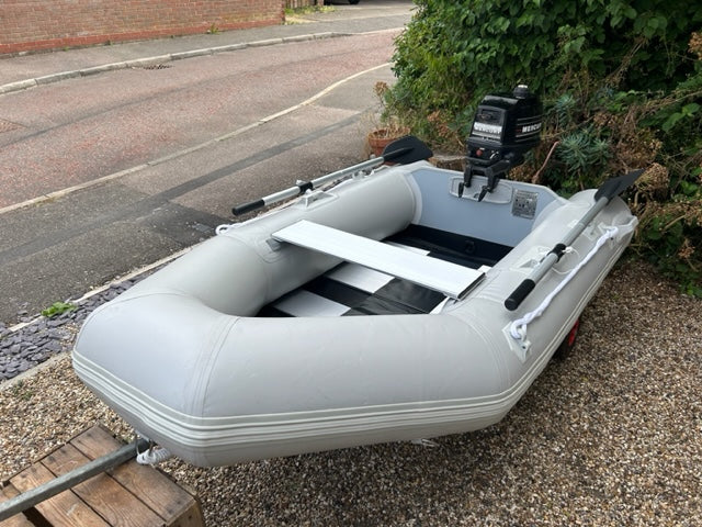 Inflatable Dinghy with Outboard – Sailing-Matters